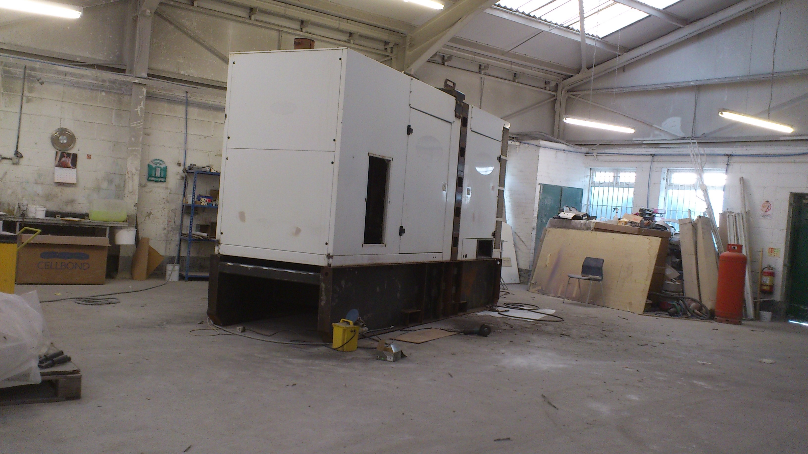 SLD Generator Respray – Dartford Composites Ltd